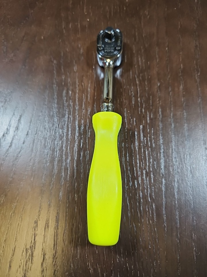 *New* Snap On 1/4" THLD72 HI VIZ Hard Handle Ratchet - FREE PRIORITY | eBay
