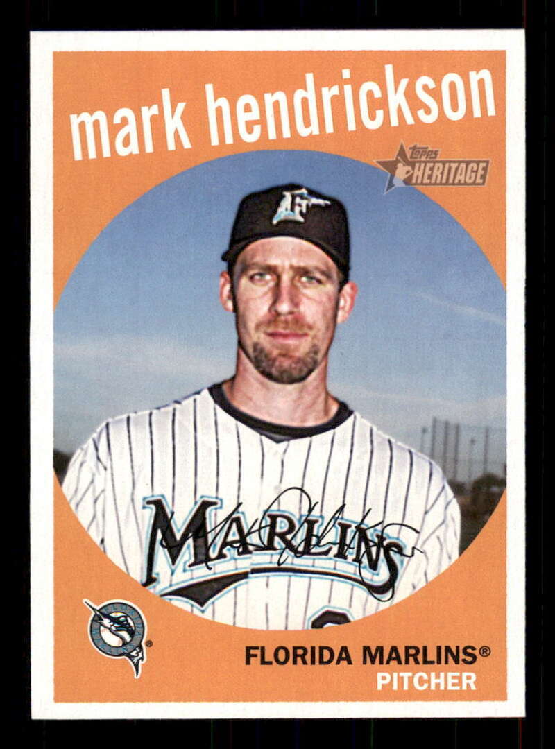 2008 Topps Heritage High Number - #705 Mark Hendrickson for sale online ...