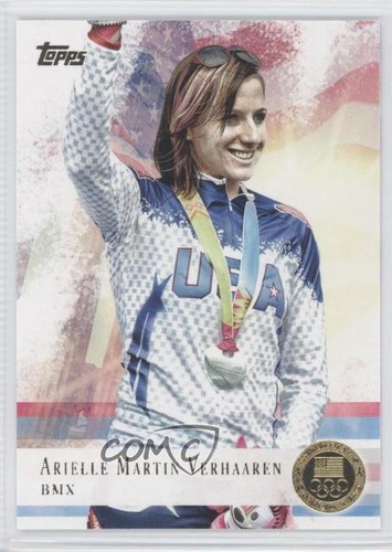 2012 Topps US Olympic Team and Hopefuls Gold Arielle Martin Verhaaren ...