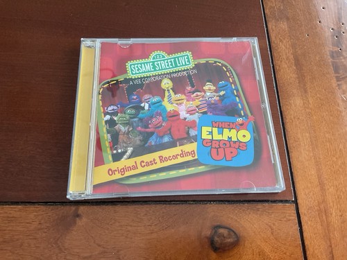 2007 SESAME ST. LIVE “WHEN ELMO GROWS UP” ORIGINAL CAST CD | eBay