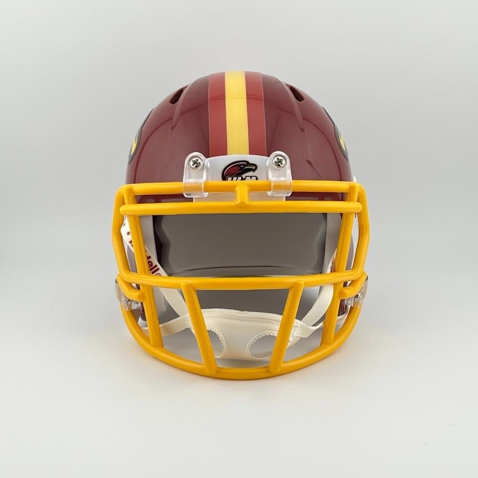 Louisiana-Monroe (ULM) Warhawks CUSTOM Cardinal Red Mini Football ...