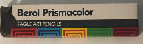 Vintage Berol Prismacolor Eagle 12 Art Pencils Black 935 | eBay