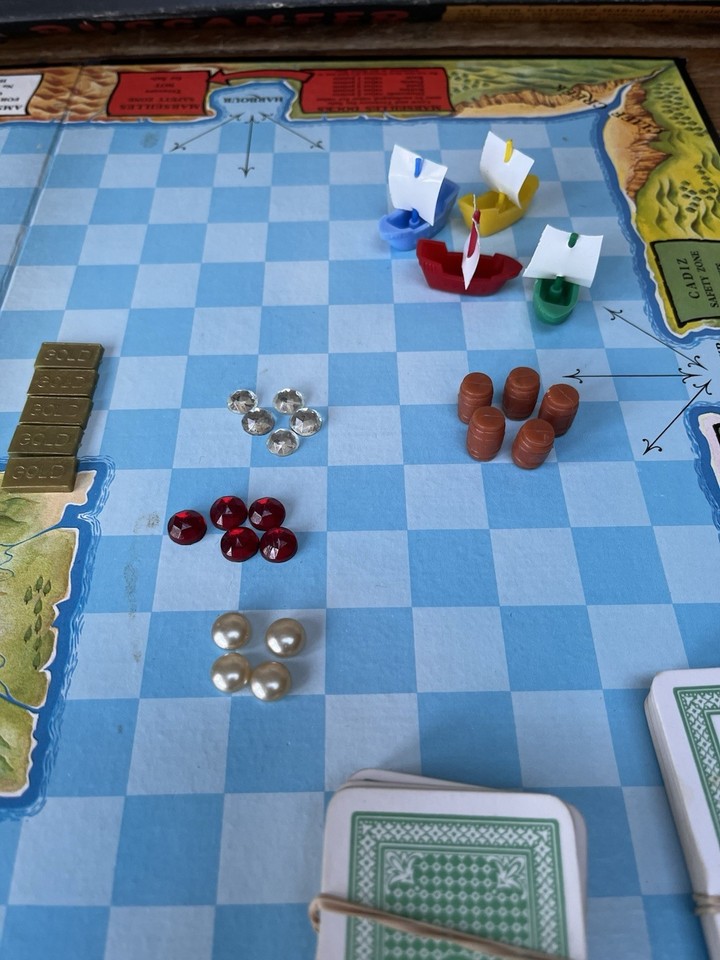 Waddingtons Buccaneer Board Game Vintage 1971 | eBay UK