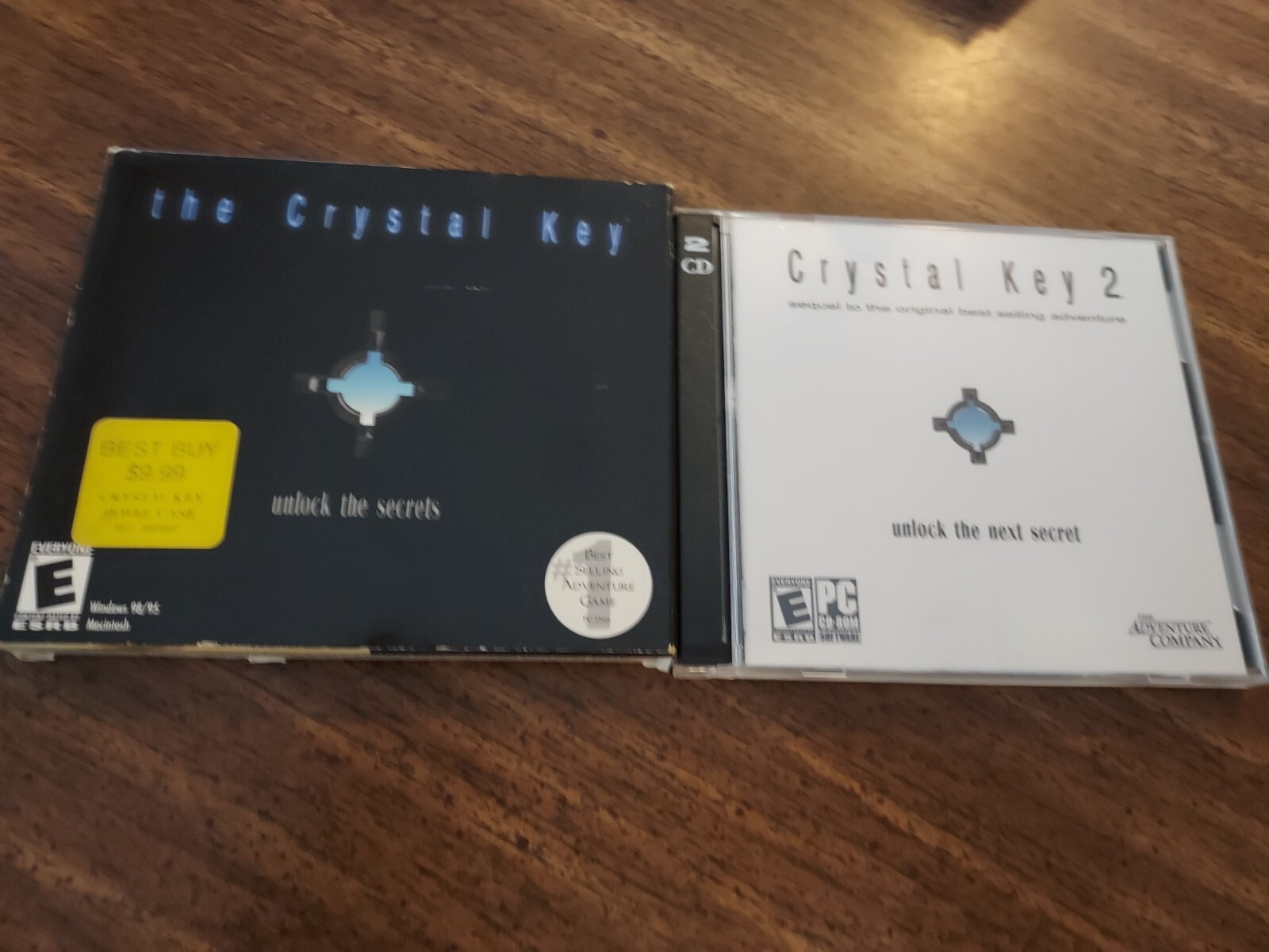 The Crystal Key PC CD-ROM Game DreamCatcher 1999 Adventure,Games 1 & 2 ...