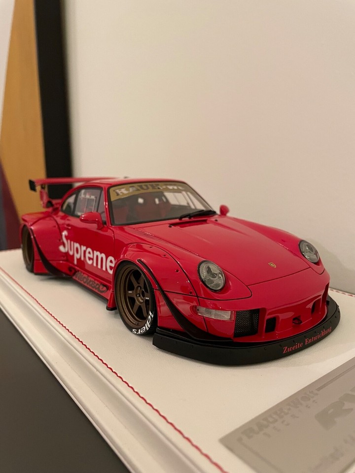 Porsche 911 993 RWB (Red Supreme) [Davis & Giovanni] 1/18 scale | eBay