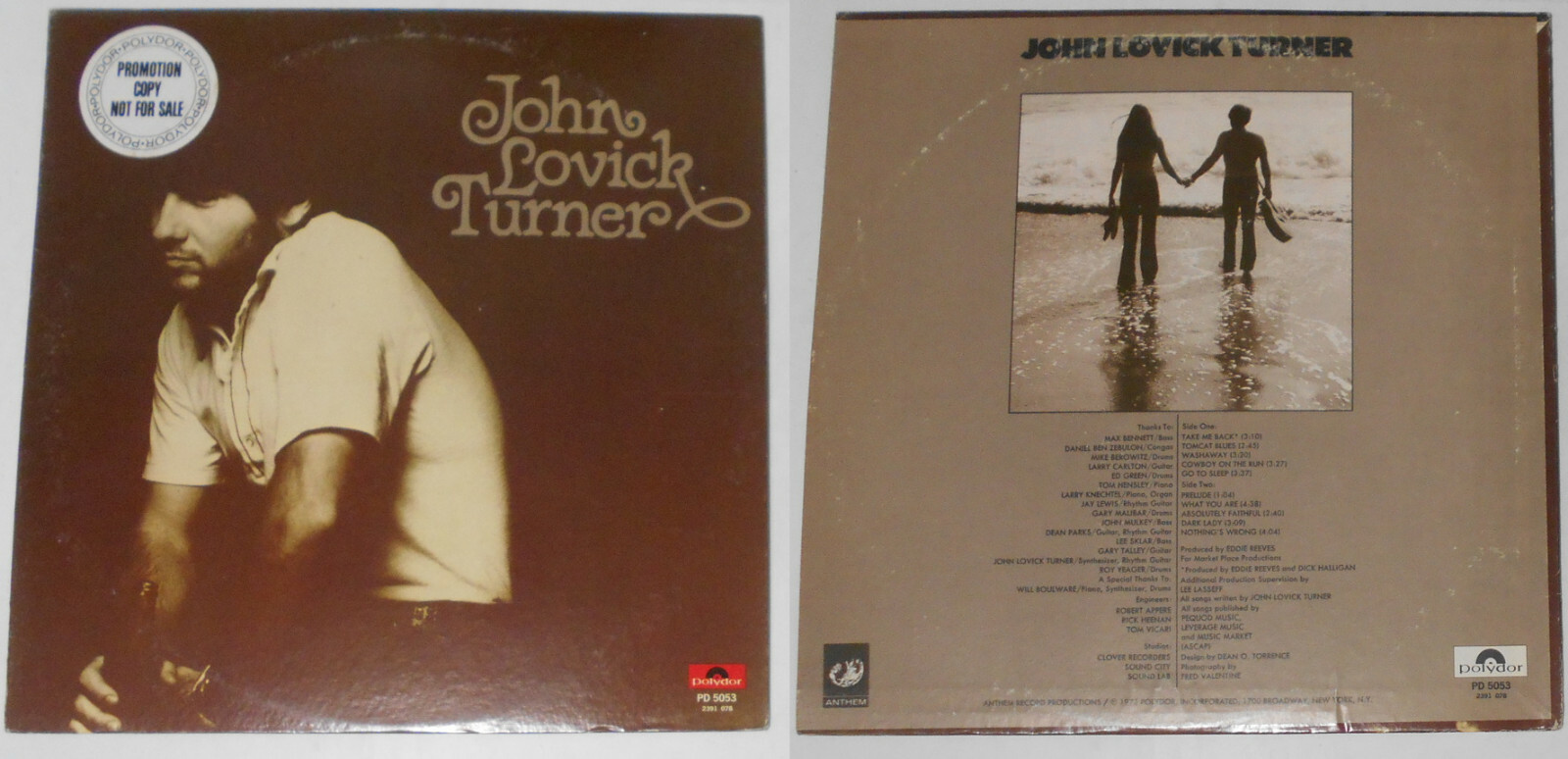 John Lovick Turner - John Lovick Turner - U.S. 12" LP vinyl | eBay