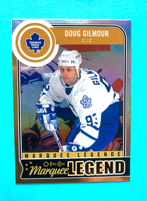 Doug Gilmour 2014-15 O-Pee-Chee Marquee Legend #576 Toronto Maple Leafs ...