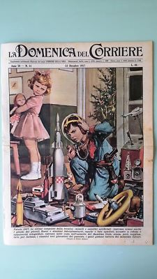 La Domenica del Corriere 22 dicembre 1957 Natale - Codogno - Capitano ...