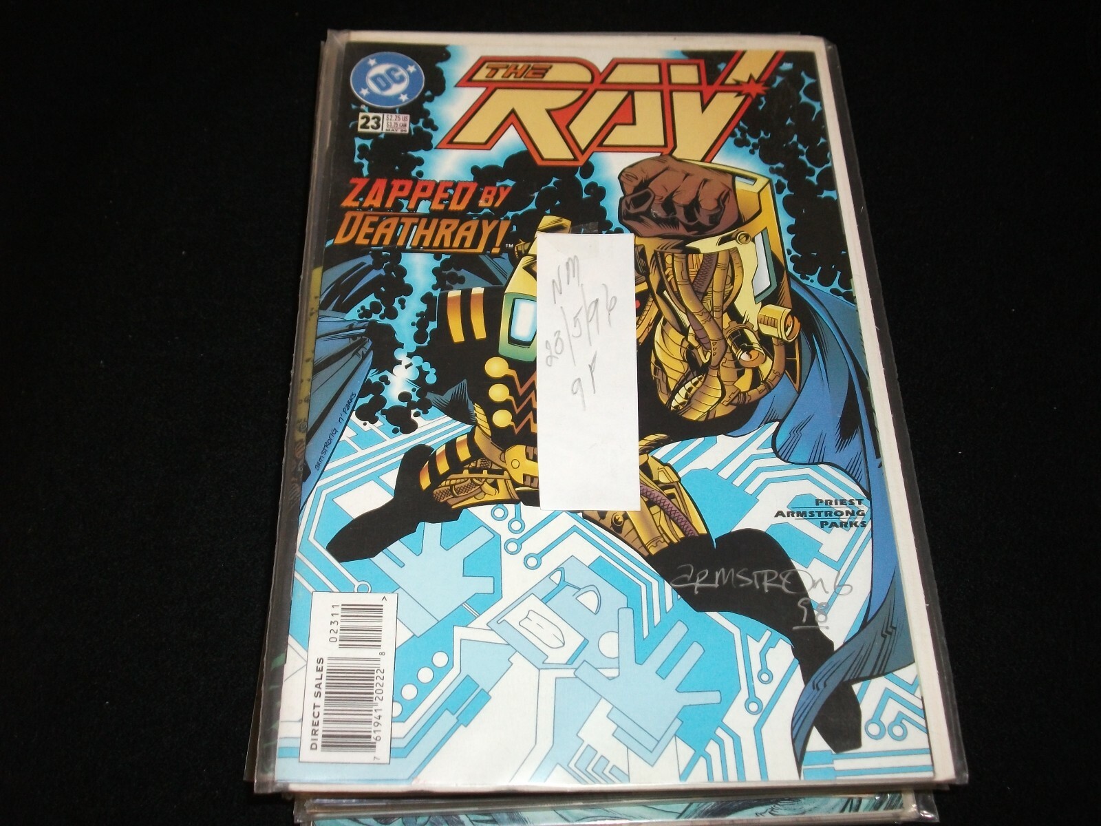 THE RAY°ZAPPED BY DEATHRAY DC COMICS # 23 ~23 MAY 1996 - VF-NM | eBay