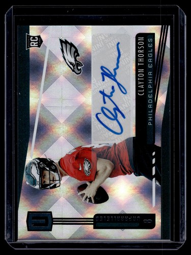 Clayton Thorson 2019 Panini Unparalleled Rookie Autograph Auto Card ...