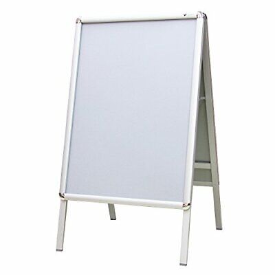 A1 A2 A-BOARD PAVEMENT SIGN POSTER SNAP FRAME DOUBLE SIDE SIGN DISPLAY ...