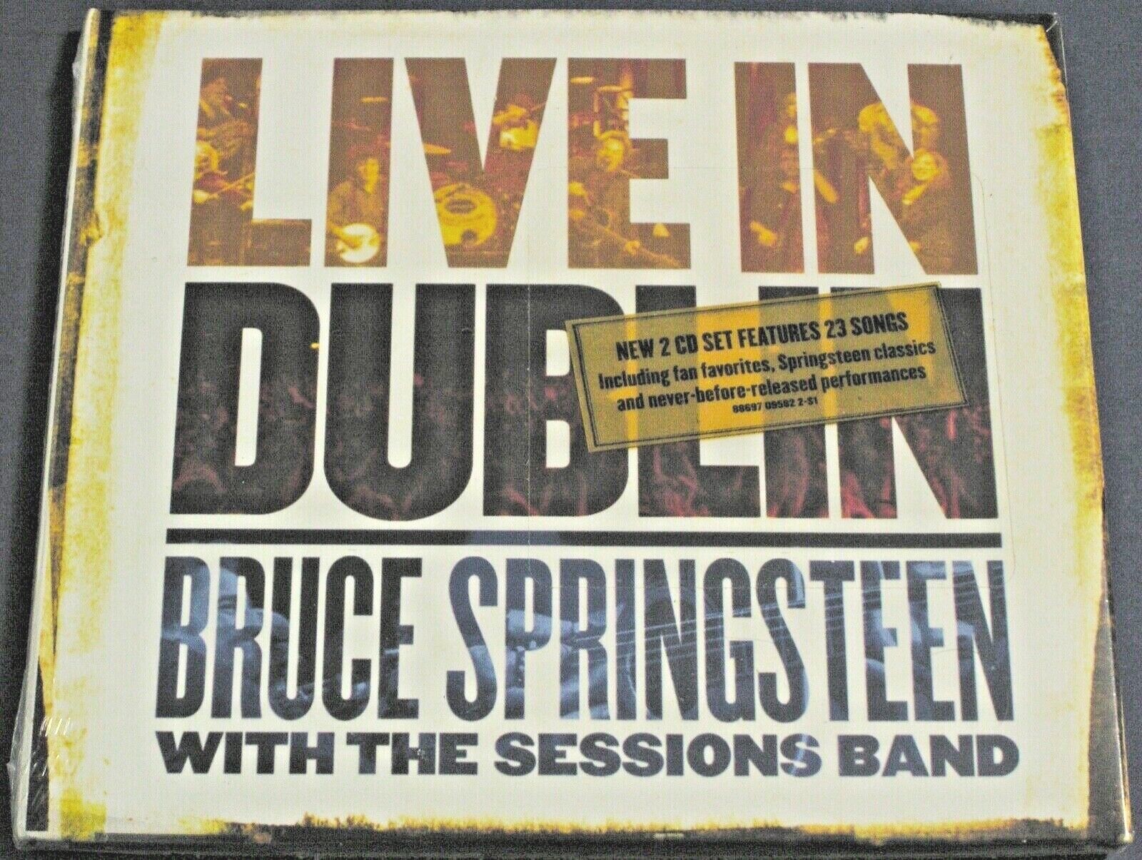Bruce Springsteen Live In Dublin 2-CD Set SEALED NEW Rare PROMO 2007 ...