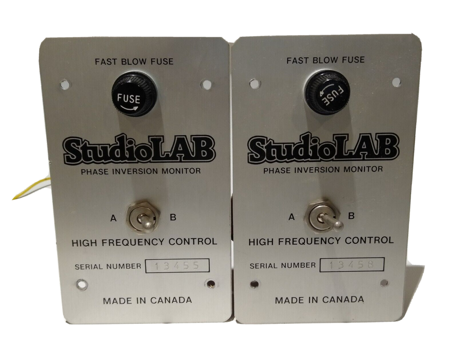 Two StudioLab Phase Inversion Monitor Speaker Crossovers Made in Canada ...