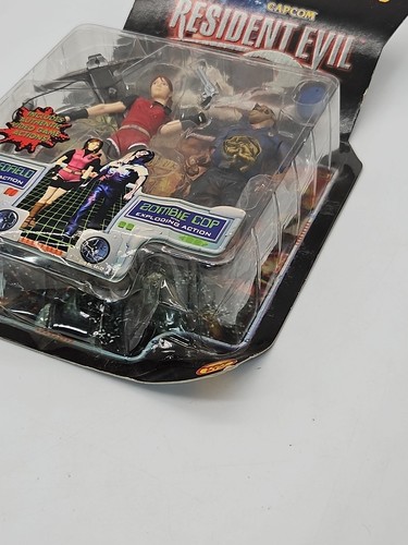 Resident Evil 2 Claire Redfield Zombie Cop Figures 1998 Toybiz Damaged ...