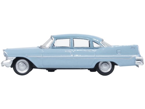1959 Plymouth Savoy Sedan Powder Blue 1/87 (HO) Scale Diecast Model Car ...