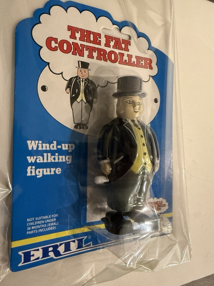 ERTL Thomas the Tank Engine – The Fat Controller Wind-Up Walking Figure ...