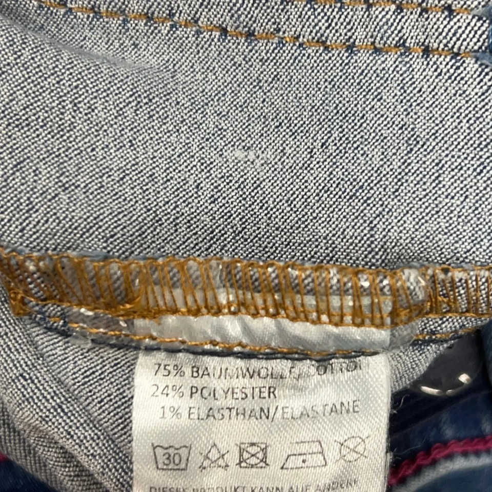 A Punto., Jeans, Größe: 128, Blau, Baumwolle/Elasthan/Polyester ...