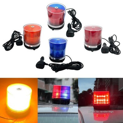 12 LED Strobe Light 12V/24V Warning Lamps for Vehicle Truck Accessories ...