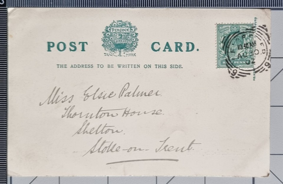 OLD POSTCARD 1902 STRATFORD-ON-AVON SHAKESPEARES HOUSE | eBay