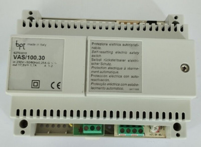 VAS/100.30 BPT DC Video Entry Power Supply Module | eBay