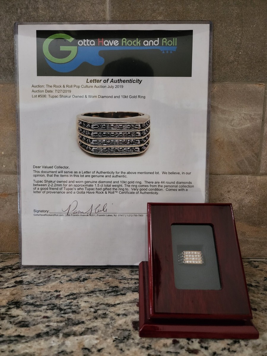 Tupac Rolex Ring