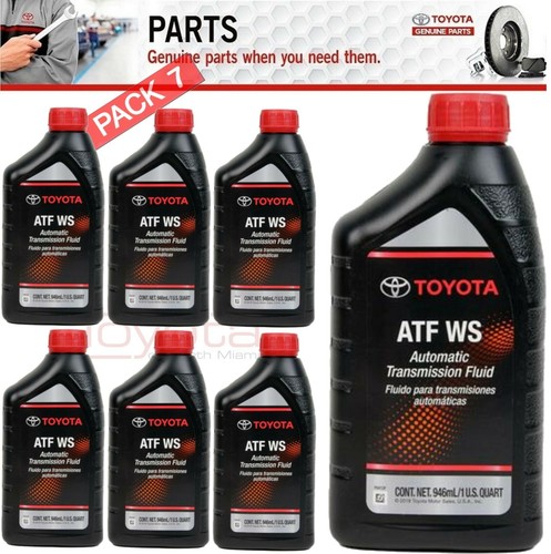 Genuine Toyota ATF WS Automatic Transmission Oil Fluid ATFWS Lexus ...