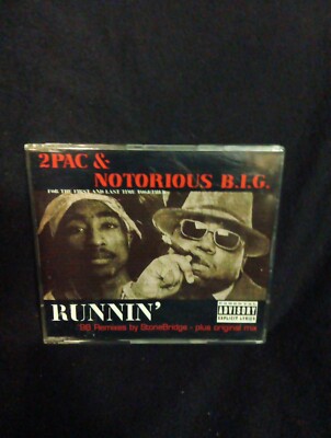 2Pac & Notorious B.I.G Runnin' '98 Remixes 3 Track CD Single 1998 ...