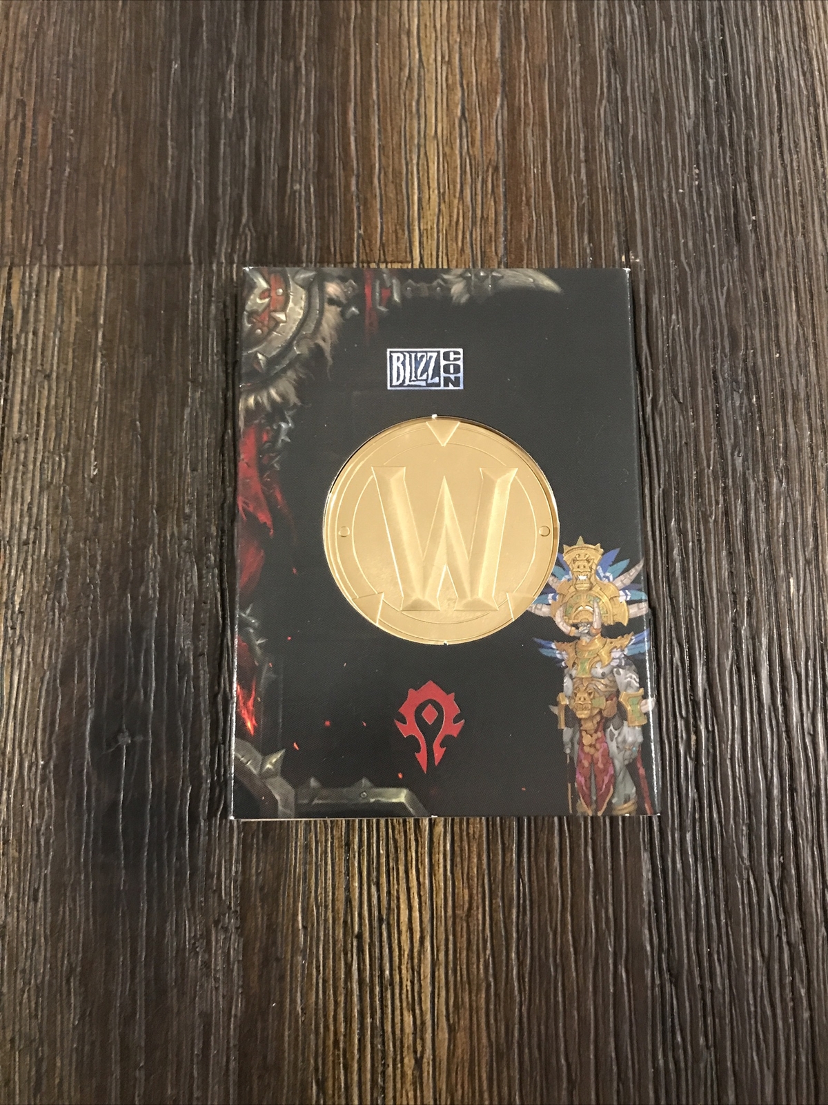 Blizzcon 2017 EXCLUSIVE World of Warcraft Coin - Horde - ROG/Intel | eBay