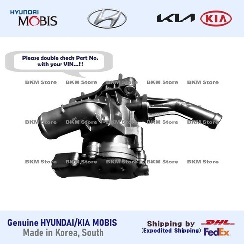 Genuine 256002M052 Engine Coolant Thermostat for Hyundai Venue, Accent ...