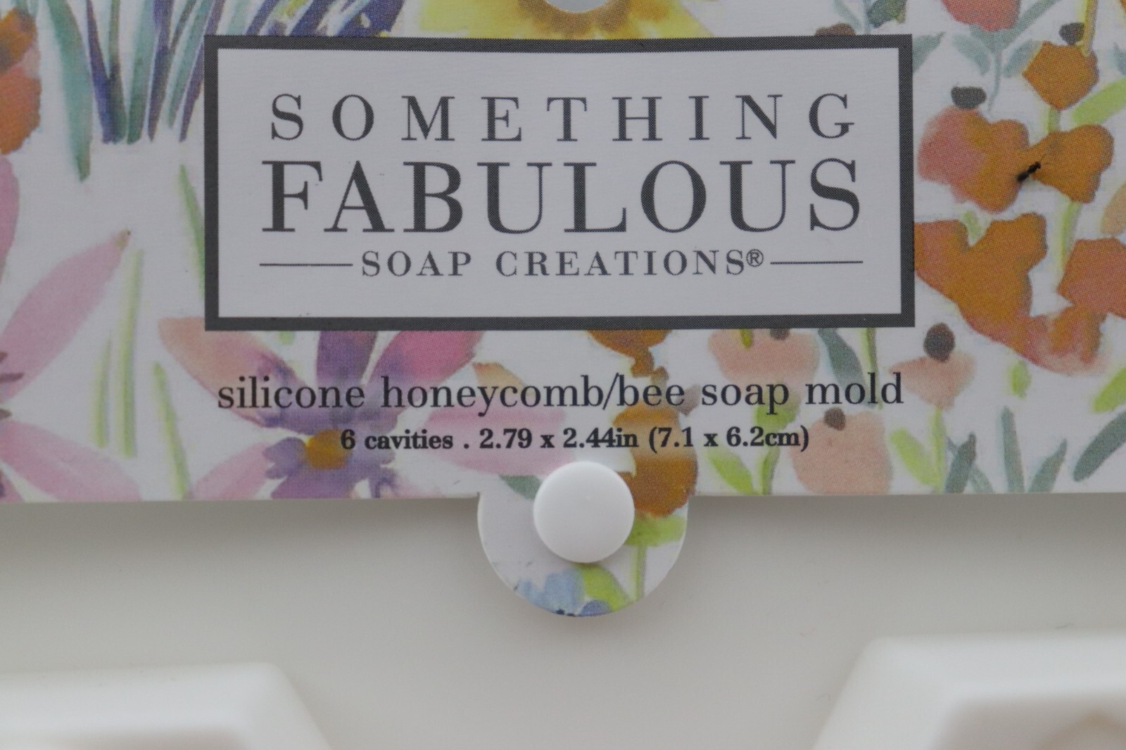 Something Fabulous Soap Creations Silicone 3D Honeycomb Bee Mold 6 Cavities NEW | eBay