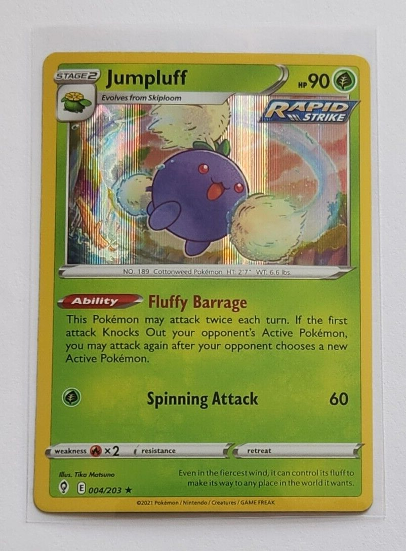 2021 POKEMON JUMPLUFF HOLO TRADING CARD | eBay