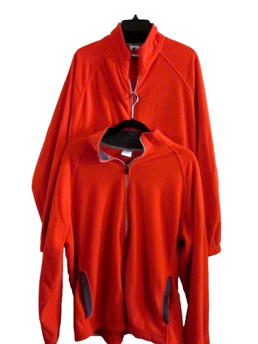 Starter Fleece Full Zip Up Jacket Men's Size Large Lot Of Two | eBay