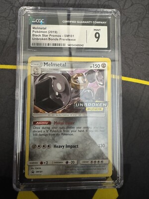 Melmetal - SM181 - Prerelease Promo - SM Black Star Promo CGC 9 | eBay