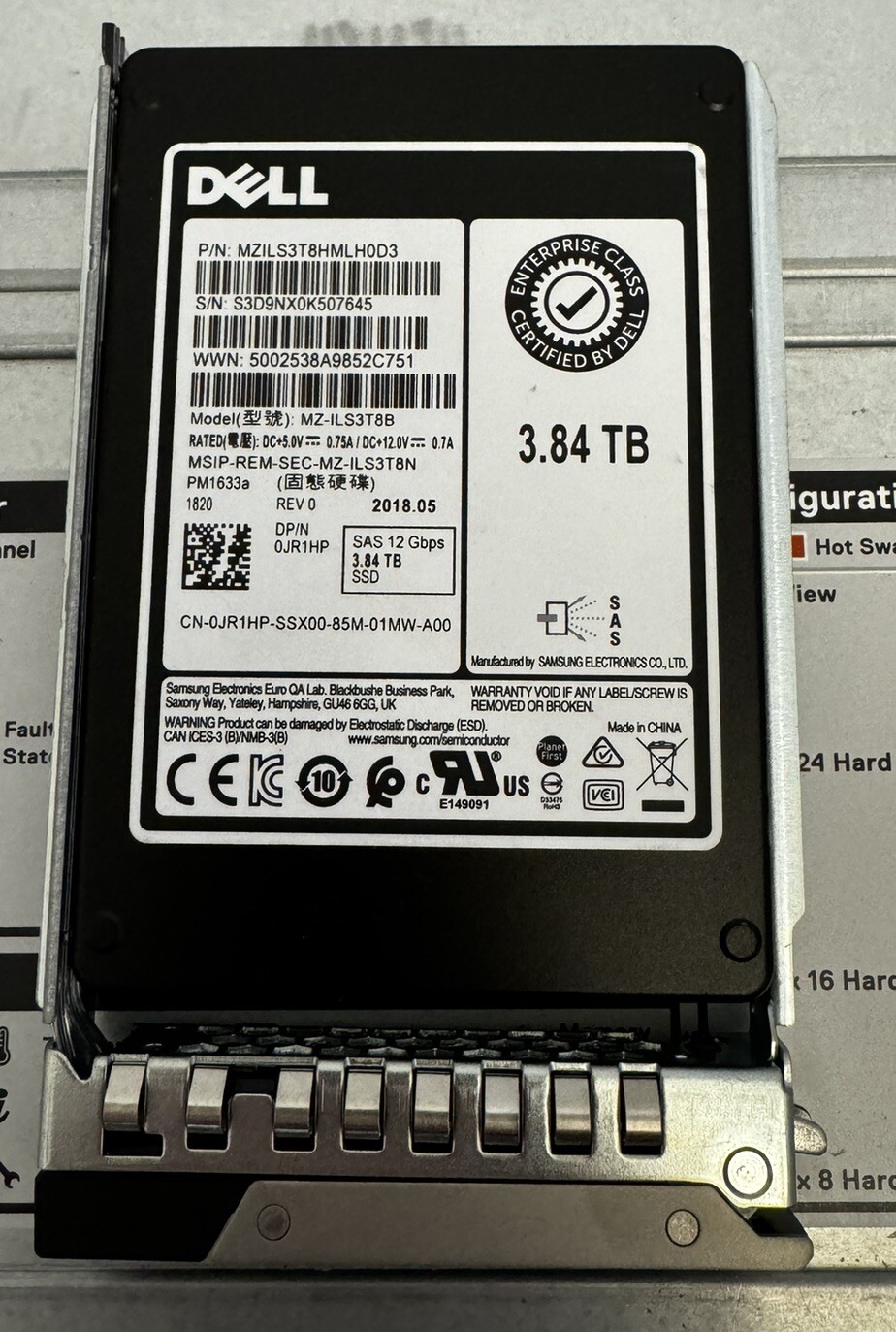 Dell PowerEdge R740 Server 2x Xeon Gold 6140 | 384GB DDR4 | 5x 3.84TB ...