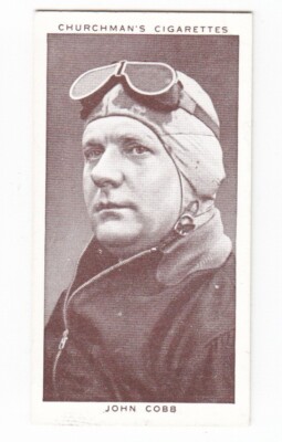 1939 Auto Racing Card of JOHN COBB Land Speed Record Bonneville Utah | eBay