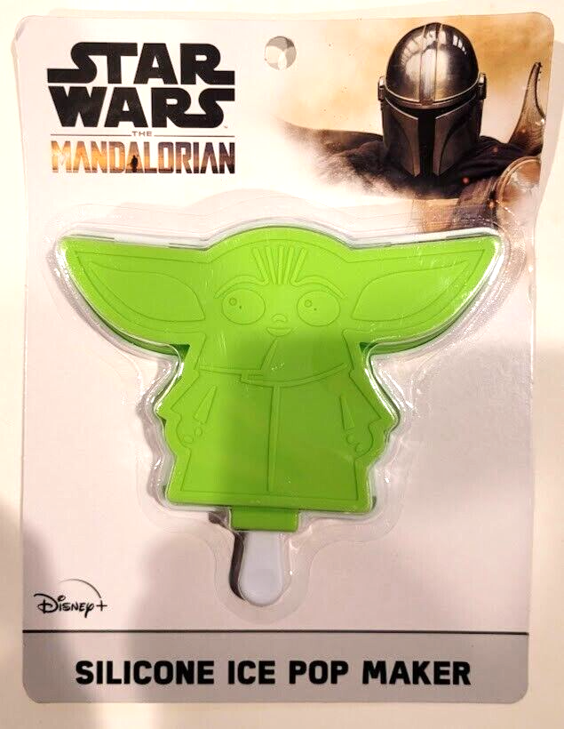Disney Mandalorian Baby Yoda Silicone Ice Pop Maker Popsicle NEW 4.5" x ...