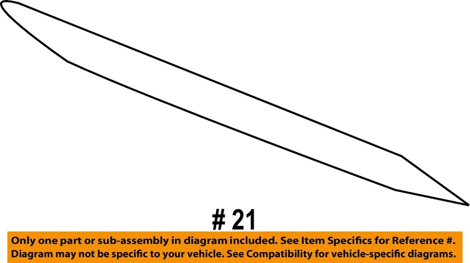 GM OEM 13-16 Acadia Rear Bumper Bumper Components-Insert 22812093 | eBay