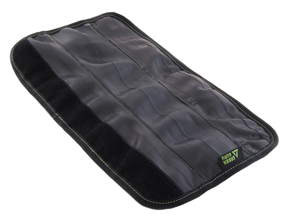 Green Guru Bicycle Top Tube Protector Pad Upcycled Material - Black | eBay