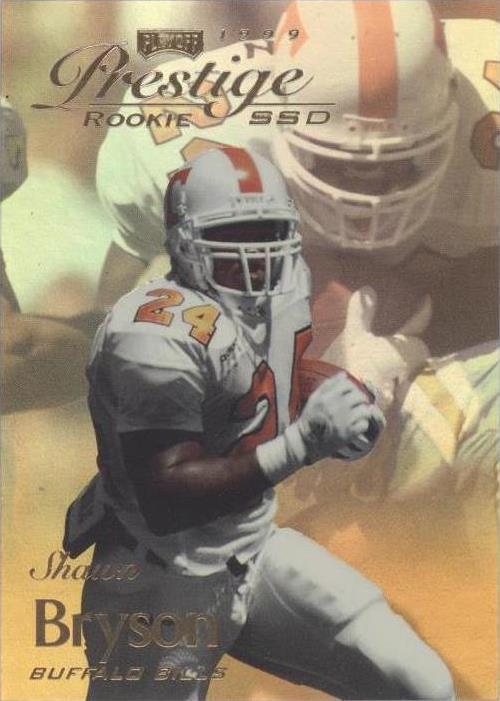 1999 Playoff Prestige SSD - Rookie Shawn Bryson #B194 Gold Spectrum ...