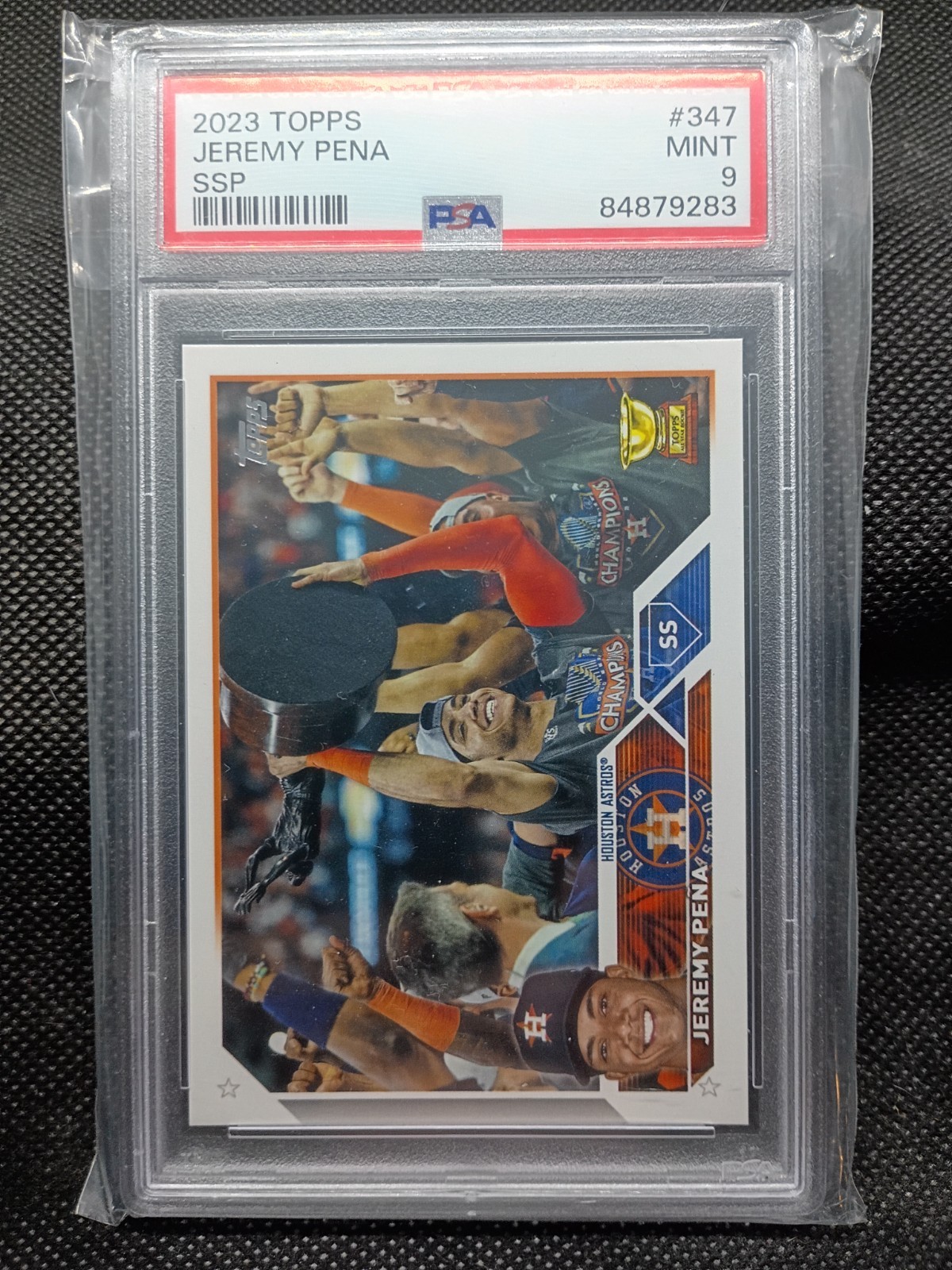 2023 Topps Jeremy Pena Gold Mirror SSP PSA 9 | eBay