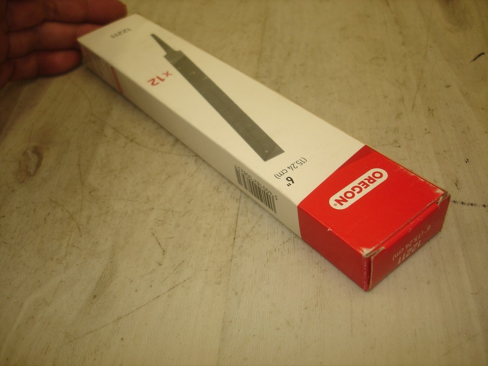 Oregon Chainsaw Flat Files For Depth Gauges (Rakers), 12211 (12-Pack ...