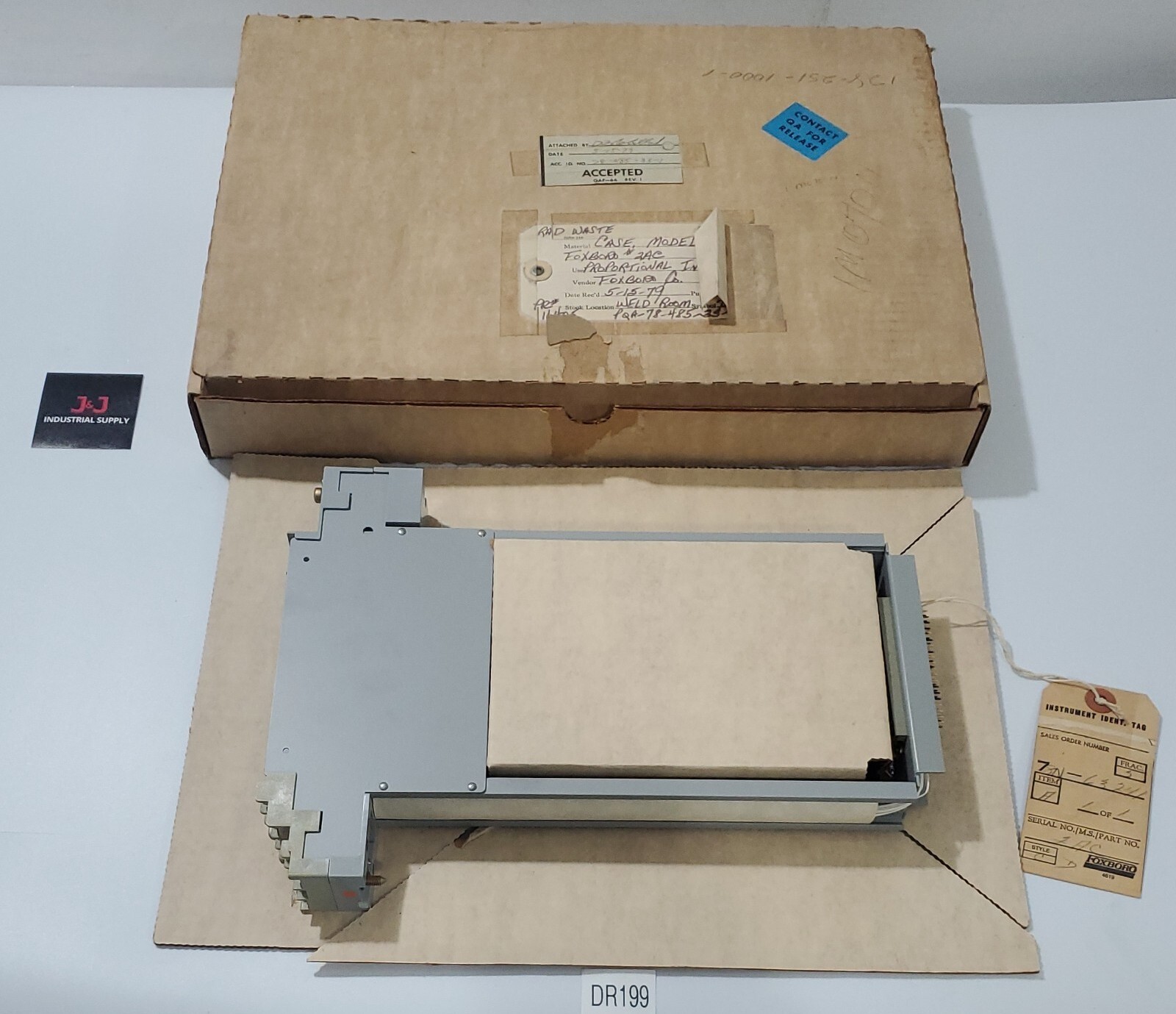 *NEW OLD STOCK - IN BOX* Foxboro 2AC Control Unit Card Holder Style C ...