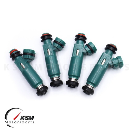 4 x 52lb 550cc Fuel Injectors 195500-4460 For Mazda RX7 RX8 MX5 MIATA ...