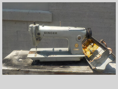 Vintage Industrial Sewing Machine Singer 281 single needle | eBay