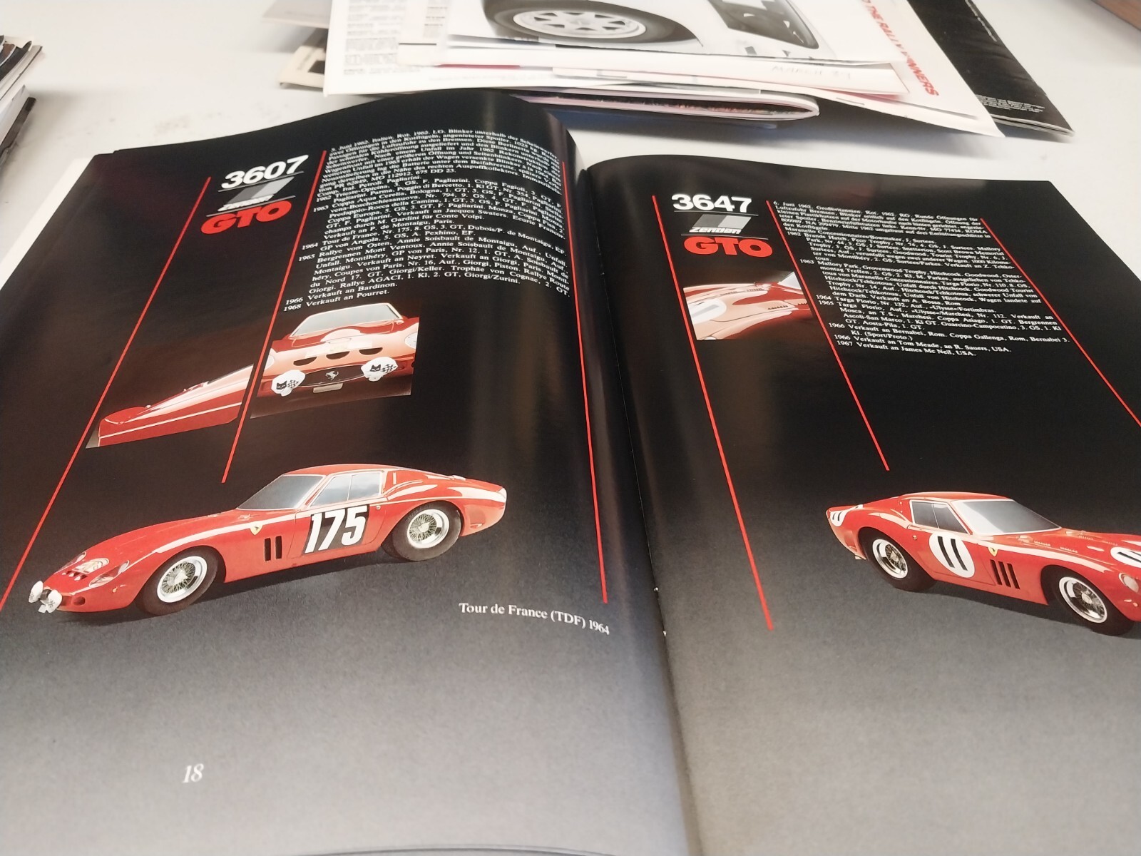 ZENDER GTO Collection Original Sales Brochure FERRARI | eBay