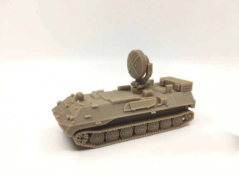 1/72 Modern Russia "1Rl239 (ARK-1) artillery radar" Tank kit model (3D ...
