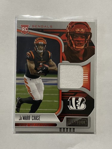 2021 Panini Playbook Patch Ja’Marr Chase RC RMA-JMC (Bengals) | eBay