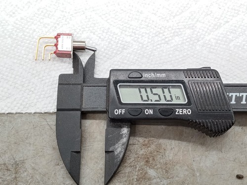 1 NOS C &K 7101 SWITCH TOGGLE SPDT Vertical Instrument Panel | eBay