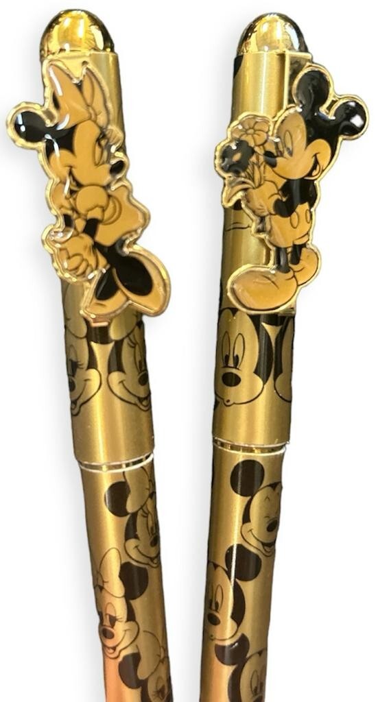 Disney Mickey Mouse Gold 2PCS Pen Set | eBay