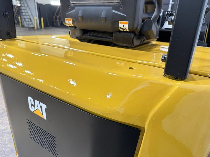 2016 CATERPILLAR EC25N 5,000LB 3 STAGE CUSHION ELECTRIC FORKLIFT STK ...
